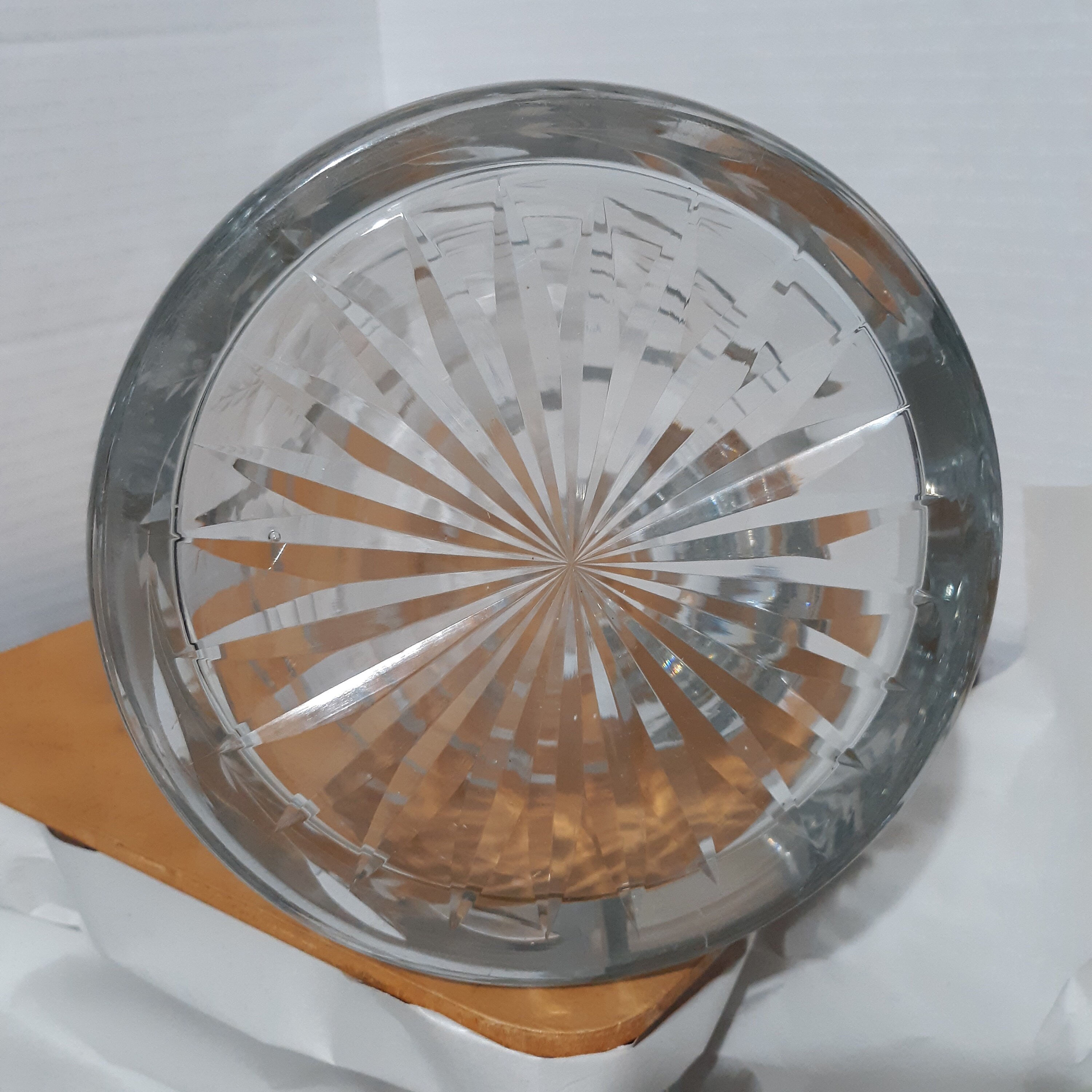 American Brilliant Cut Glass Pitcher With Etched Daisies 11.5 - Etsy