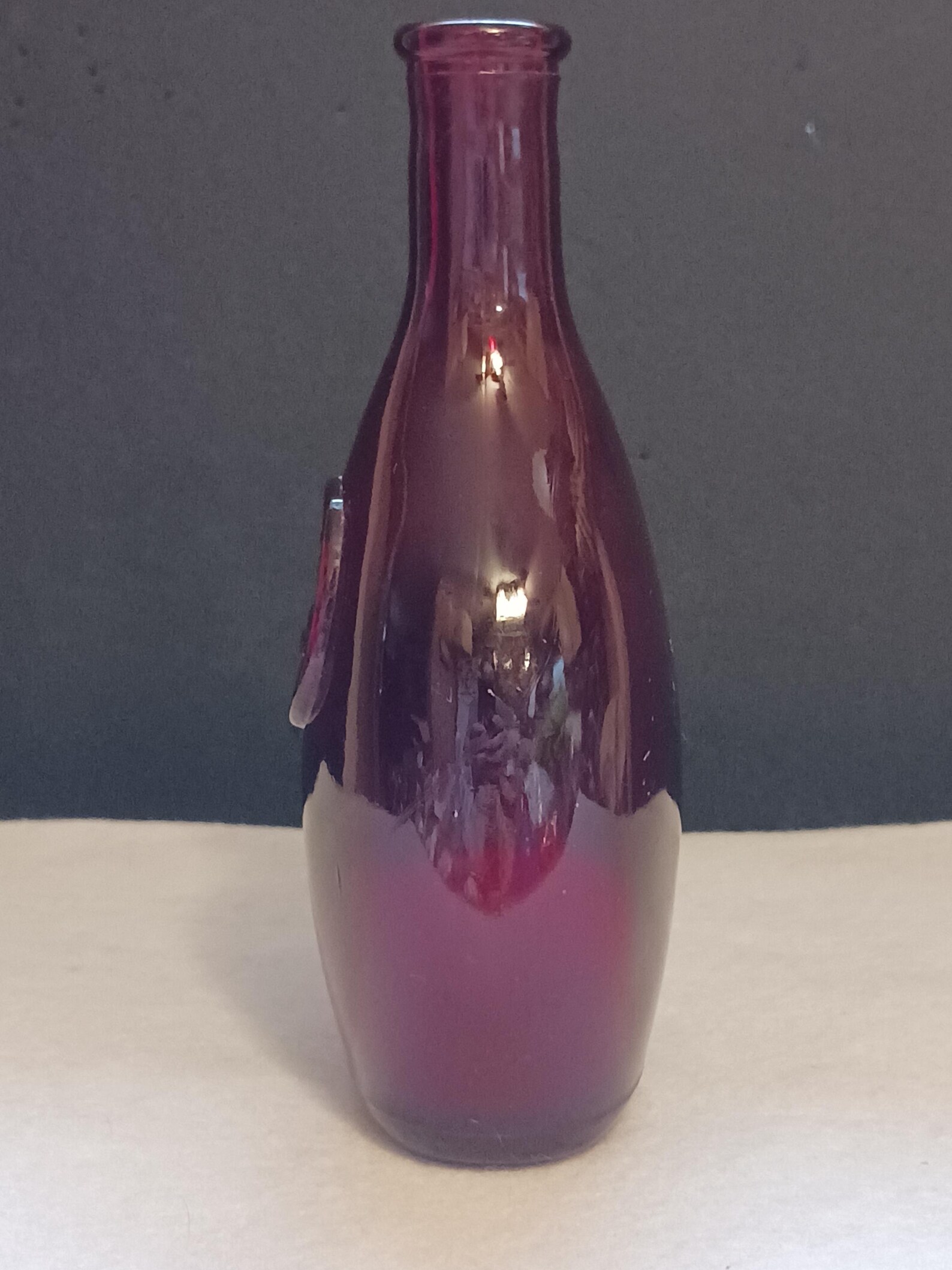 WHEATON RED BOTTLE With Crown 5.5" - Etsy
