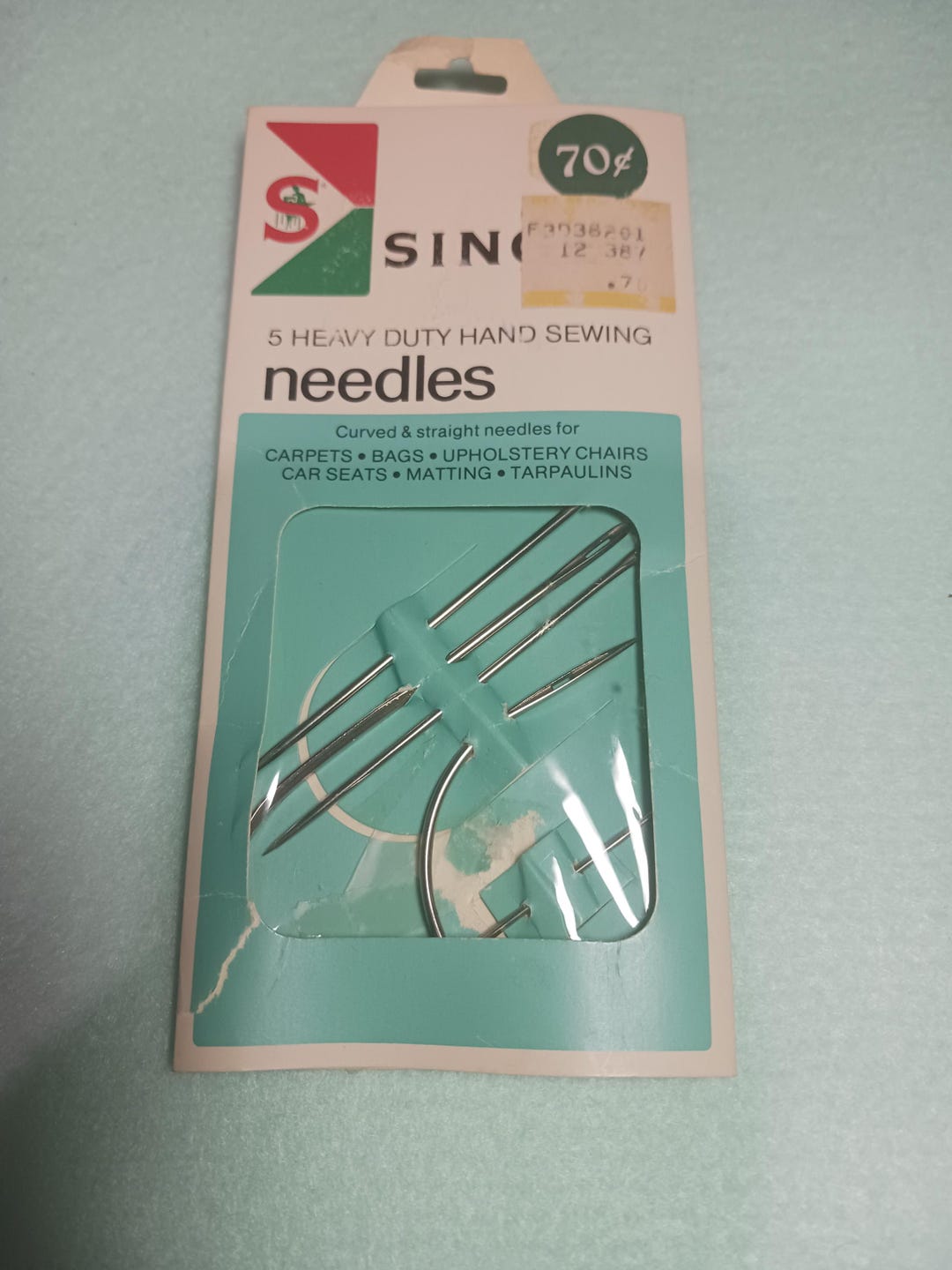 SINGER 5 Heavy Duty Hand Sewing Needles Made in Great Britain - Etsy