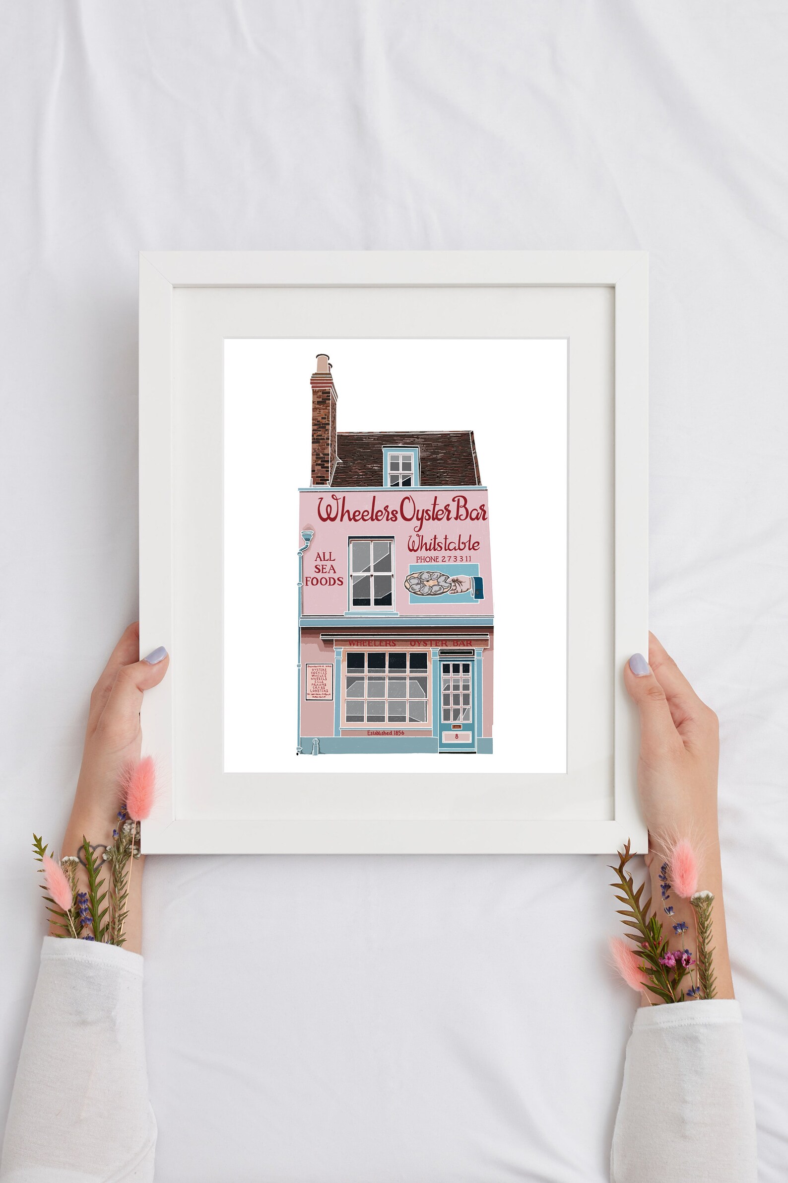 Wheelers Oyster Bar Downloadable Art Print / Whitstable / Wall Art ...