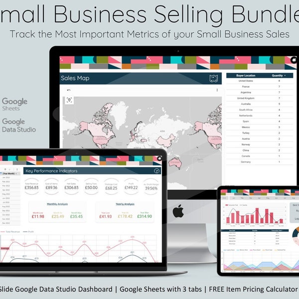 Bookkeeping Dashboard - Etsy