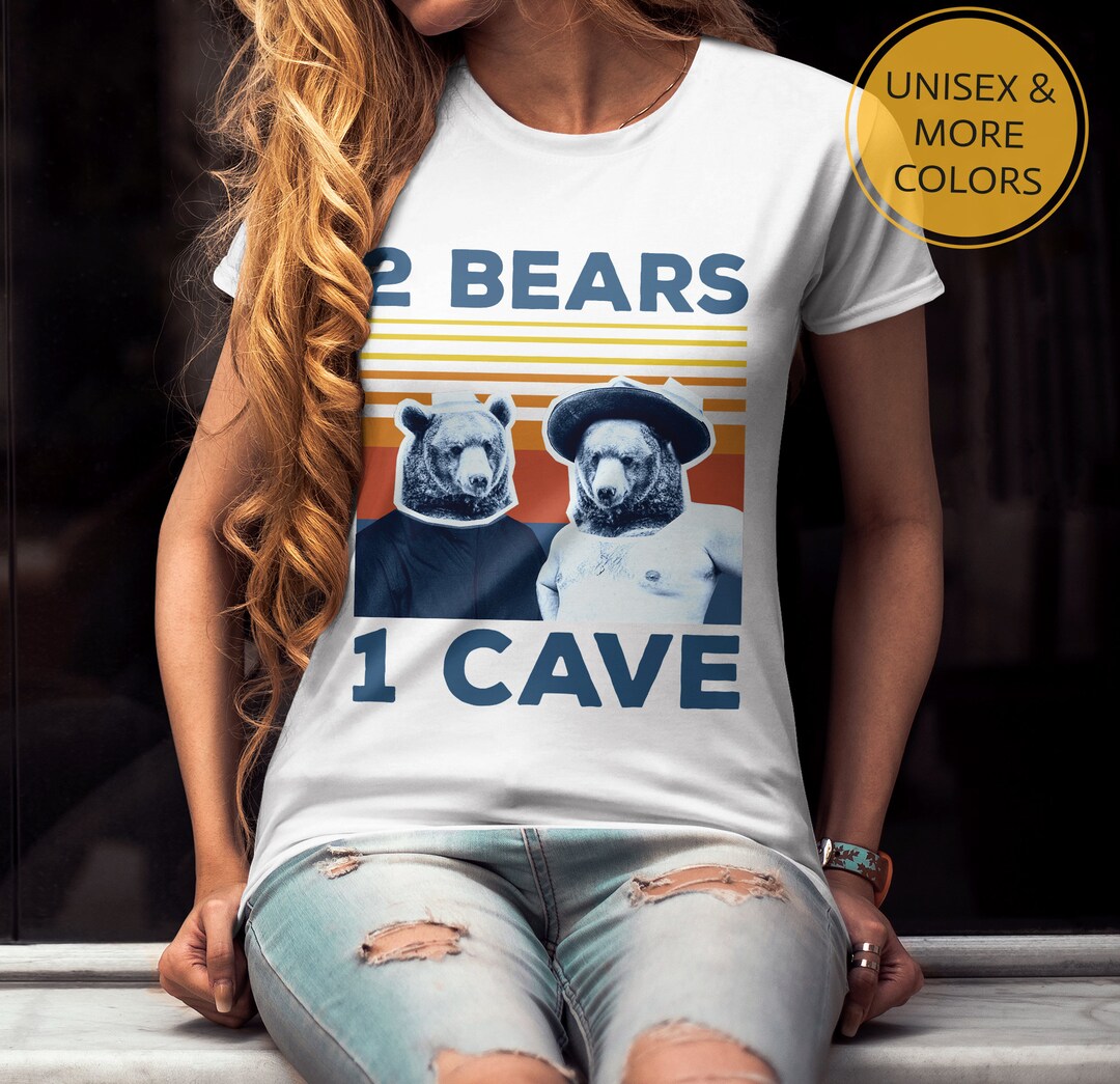 2 BEARS 1 CAVE T Shirt Tom Segura & Bert Kreischer Podcast - Etsy