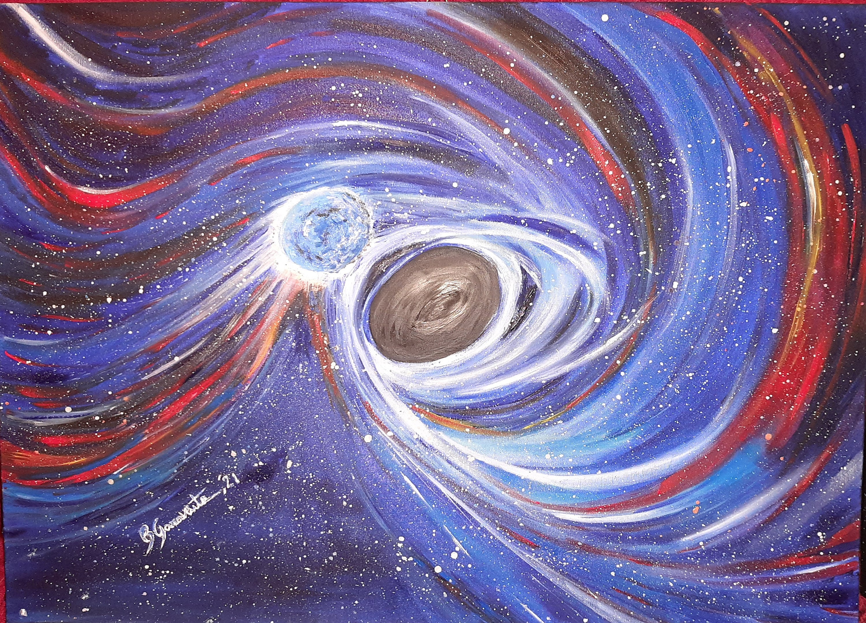Universe Oil Painting