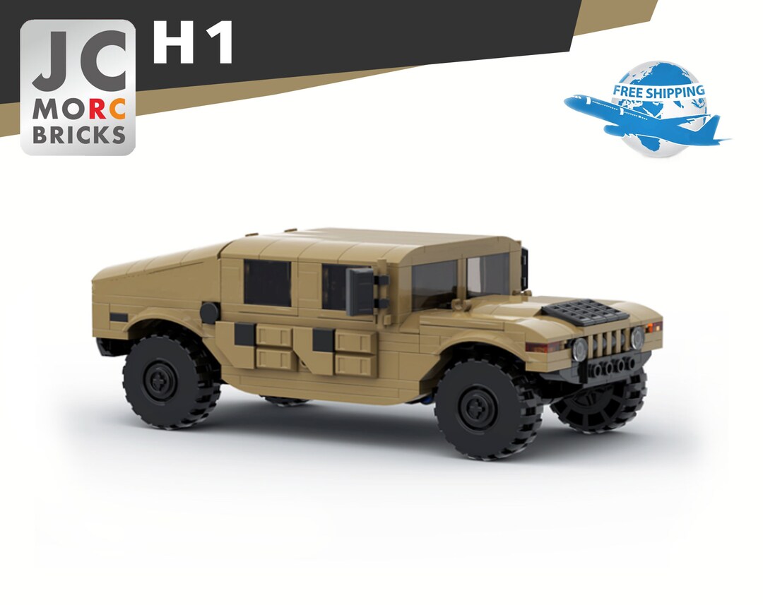MOC GMC Hummer H1 Car Building Bricks JCMORC279 - Etsy