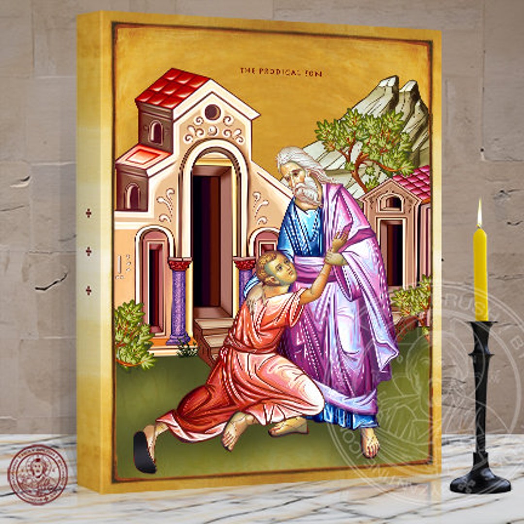 Prodigal Son Icon of the Parable of the Return of the Prodigal Son ...