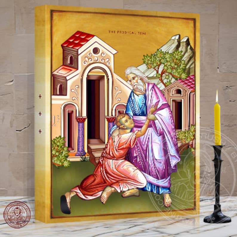 Prodigal Son Icon of the Parable of the Return of the Prodigal Son ...