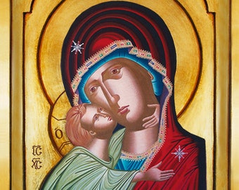 Our Lady of Tenderness Icon - Etsy