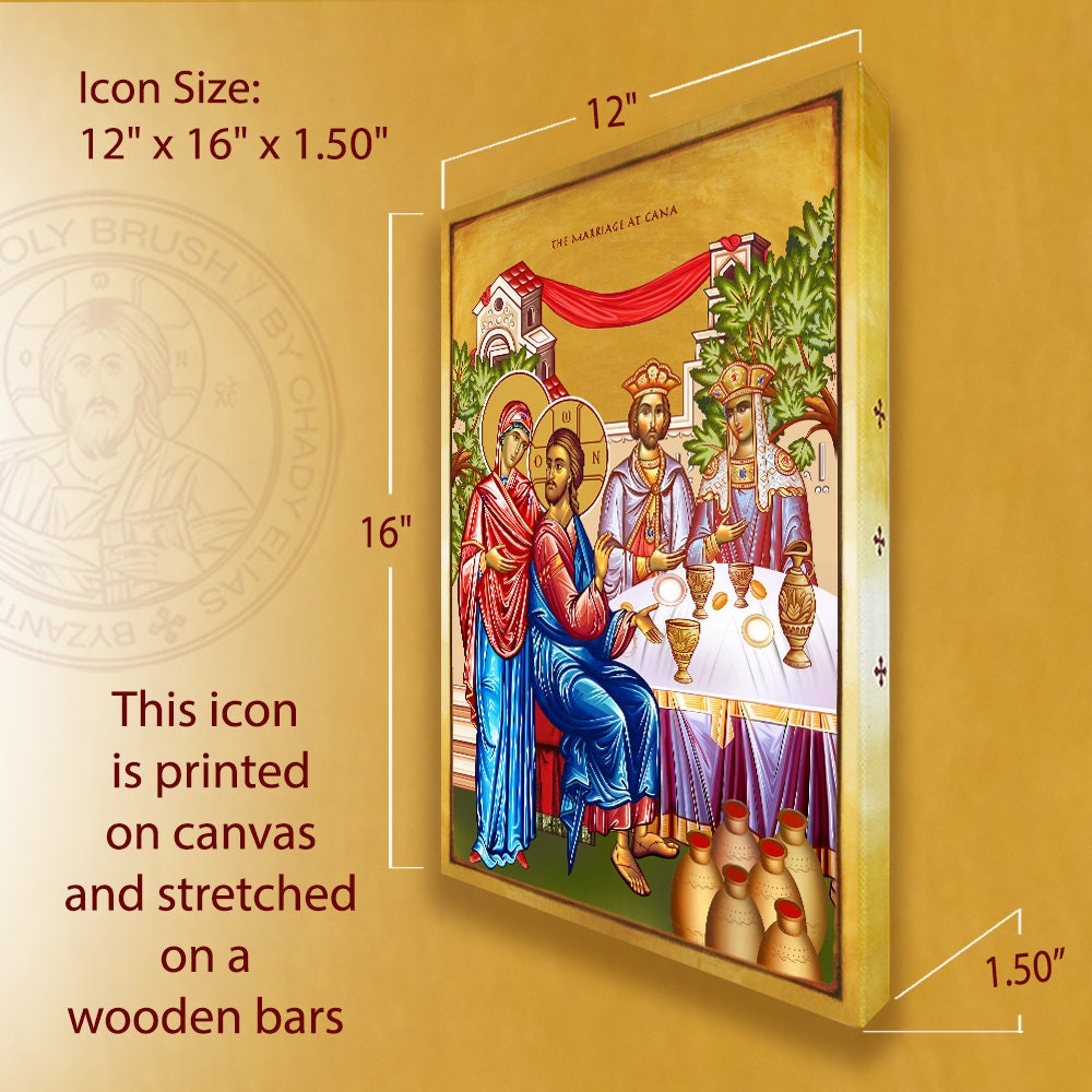 St Rafqa and Maronite Saints Icon. Our Lady of Elige, St Maron, St ...