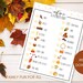 Autumn Scavenger Hunt for Kids Outdoor Activity for Kids Family ...