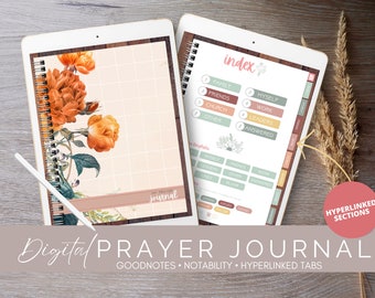 Prayer Journal Printable War Room Prayer Bundle Goodnotes Religious ...