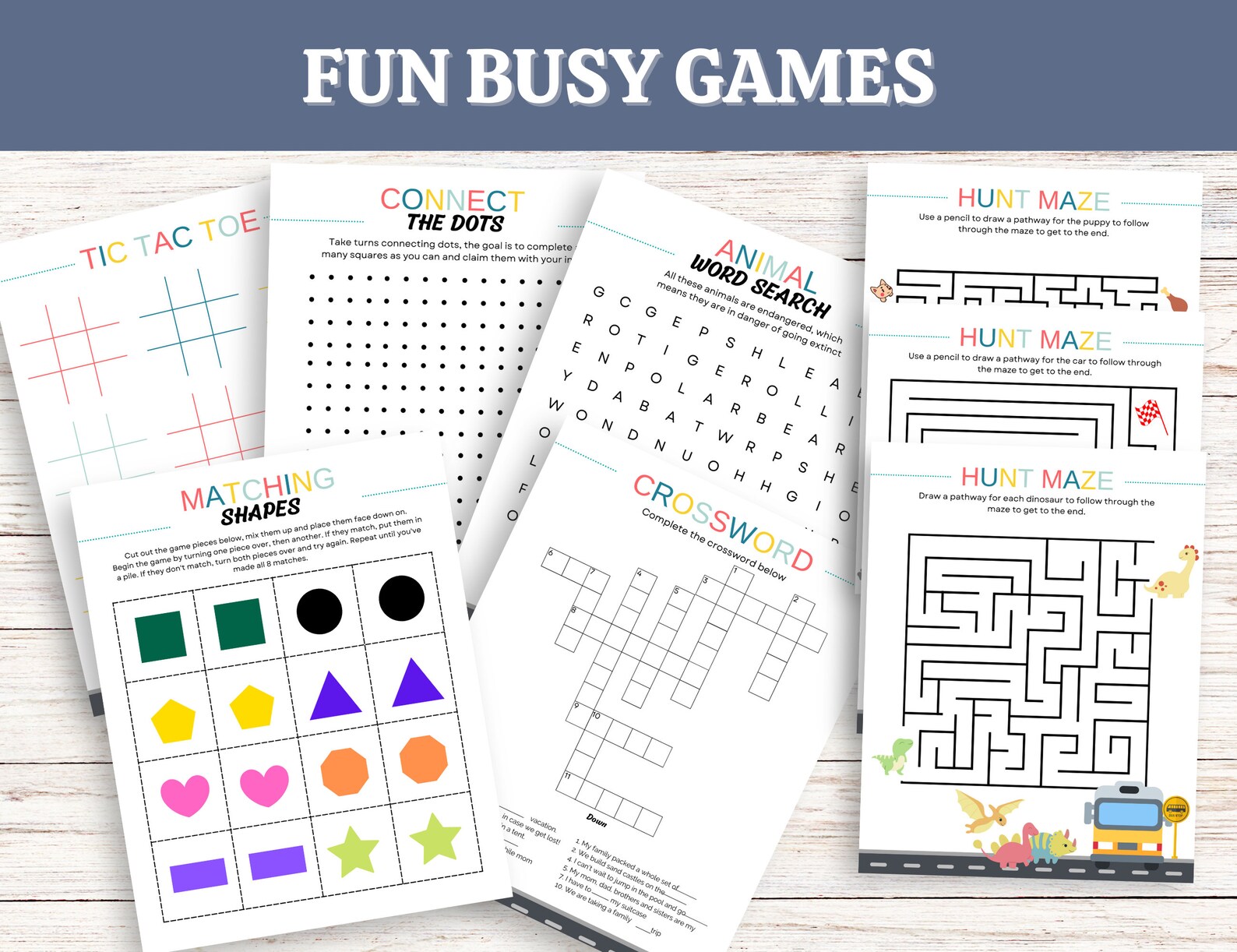 Ultimate Road Trip Bundle | Family Games | Printable Road Trip Fun ...