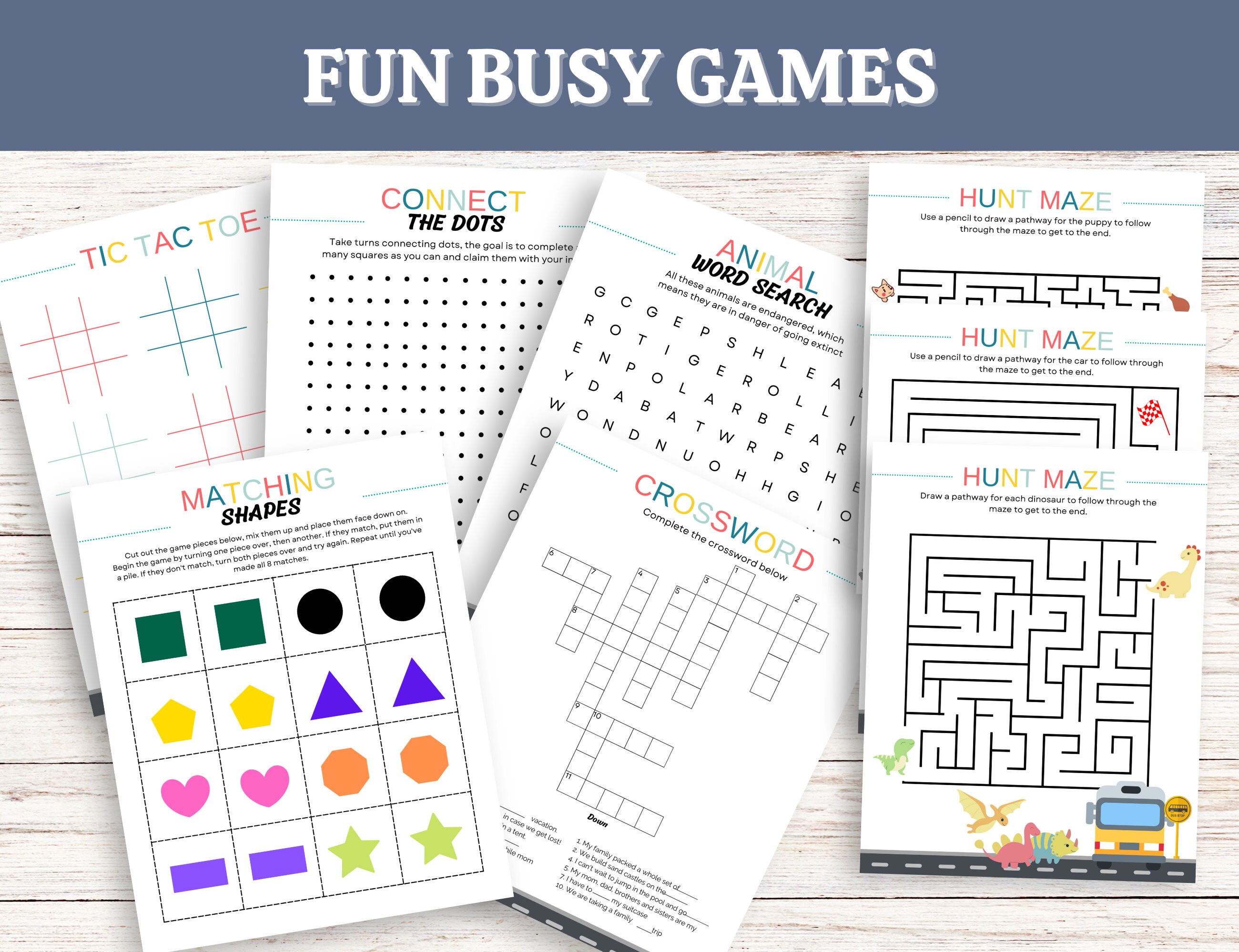 Ultimate Road Trip Bundle | Family Games | Printable Road Trip Fun ...