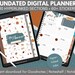 UNDATED DIGITAL PLANNER for Goodnotes, Notability, Noteshelf Multi ...