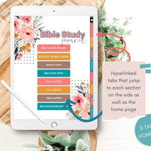Bible Study Journal SOAP Method Verse Mapping Sermon Notes Bible Study ...