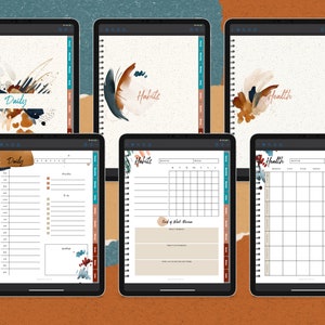 UNDATED DIGITAL PLANNER for Goodnotes, Notability, Noteshelf Multi ...