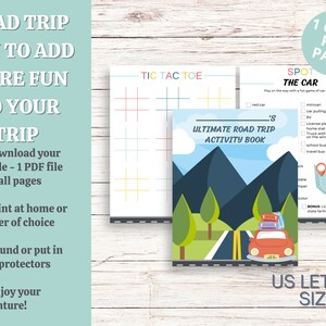 Ultimate Road Trip Bundle | Family Games | Printable Road Trip Fun ...
