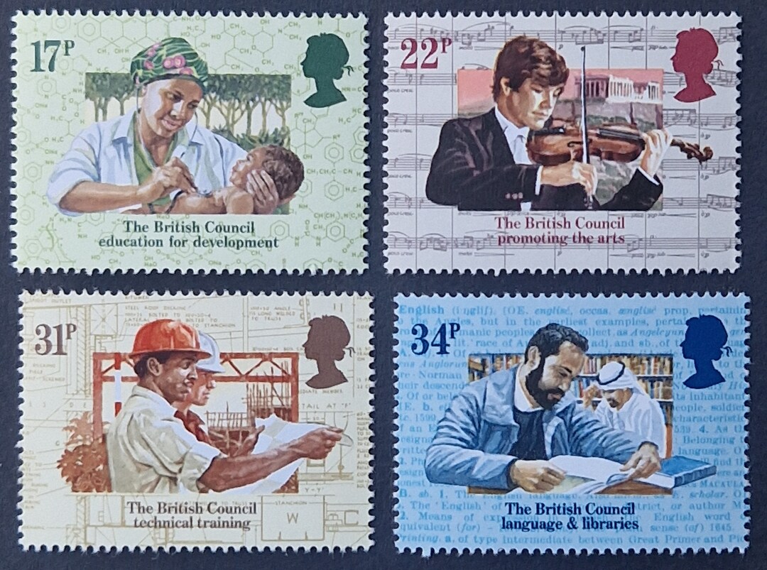 Great Britain 1984 50th Anniversary of the British Council - Set of 4 ...
