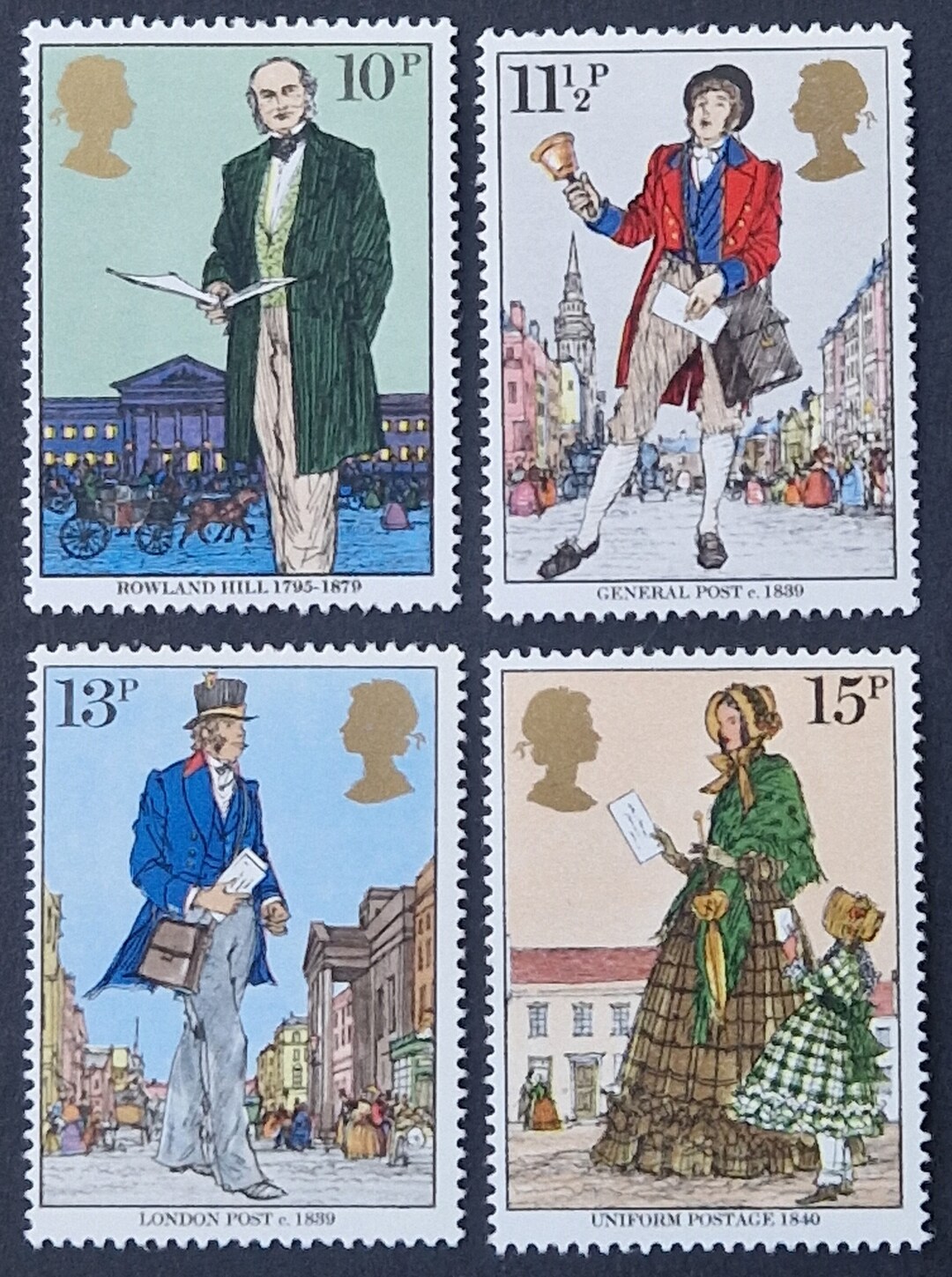 Great Britain 1979 Death Centenary of Rowland Hill Set of 4 Mint Stamps ...