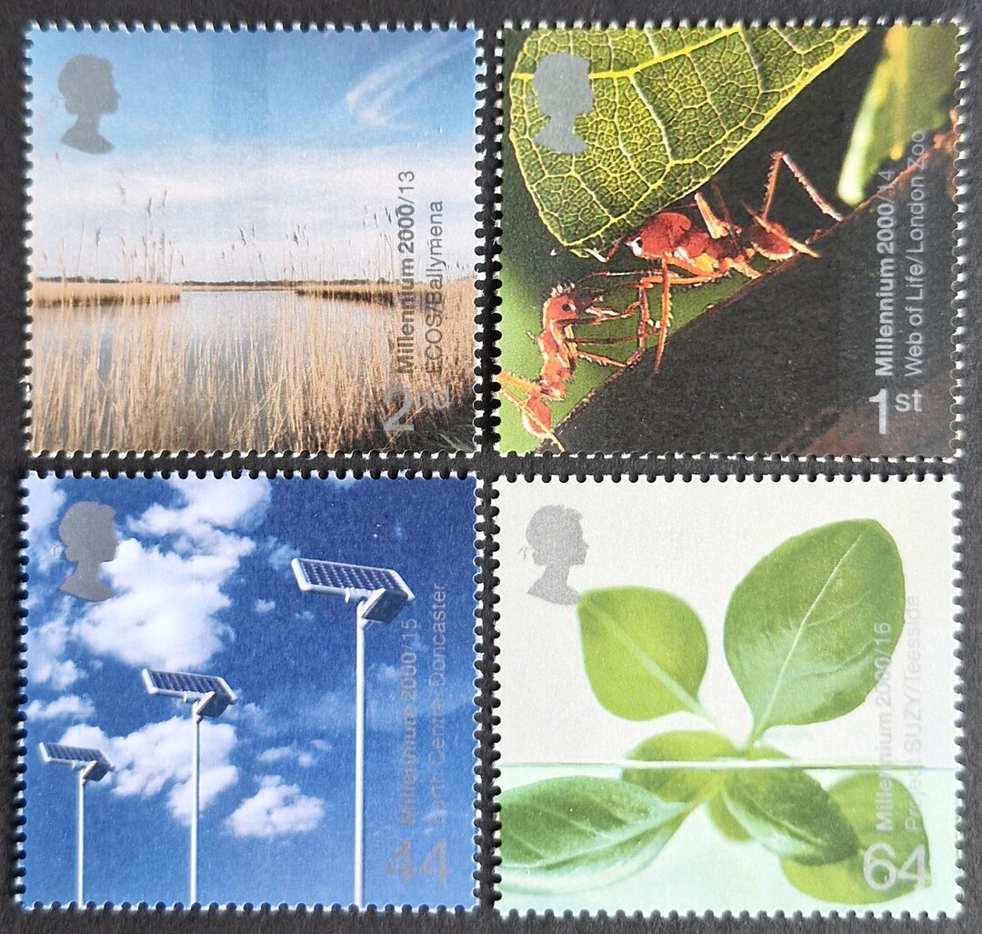Great Britain 2000 Millennium Projects: Life and Earth - Set of 4 Mint ...