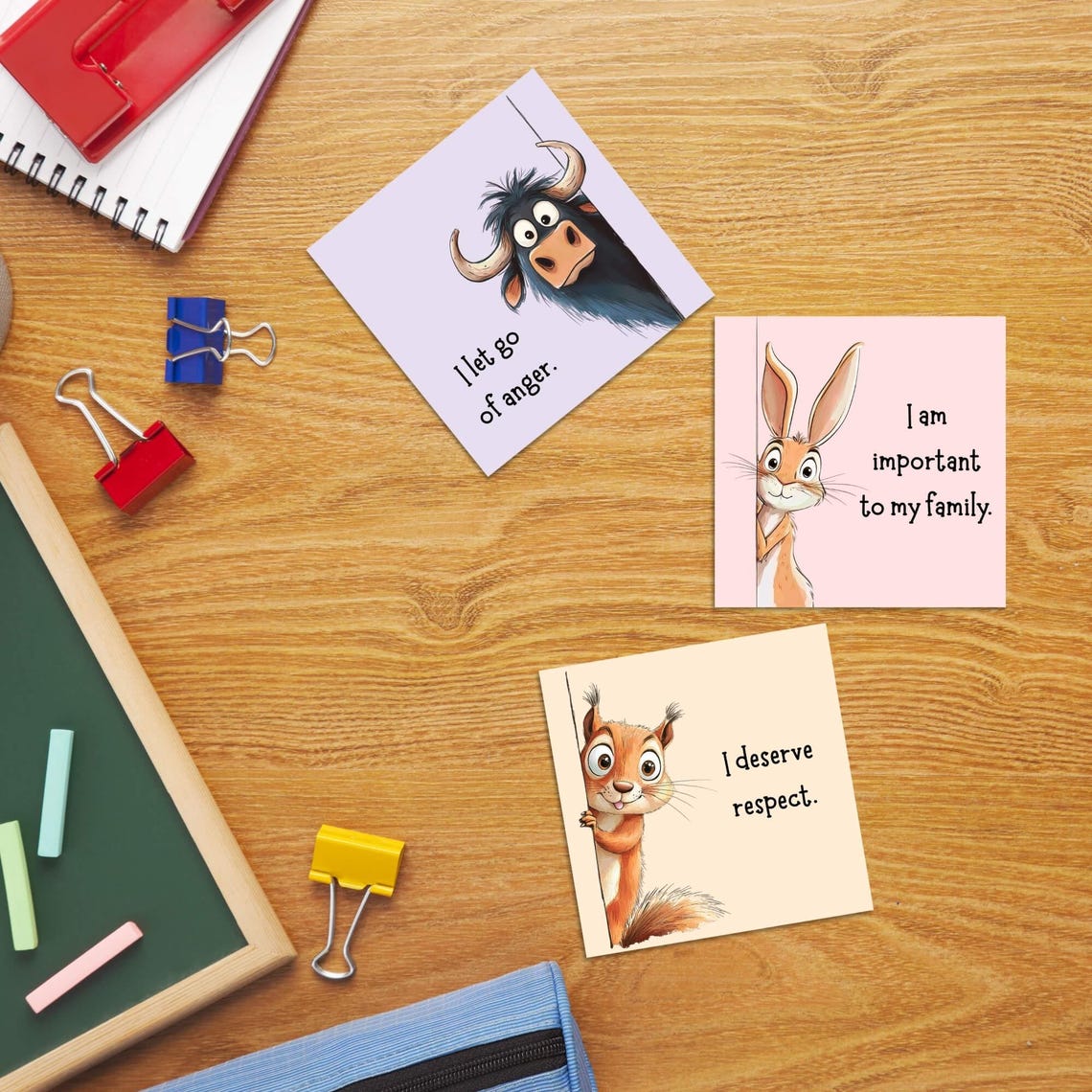 80 Positive Affirmation Cards for Kids, Printable Encouragement Cards ...