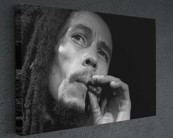 Bob Marley Smoking Joint