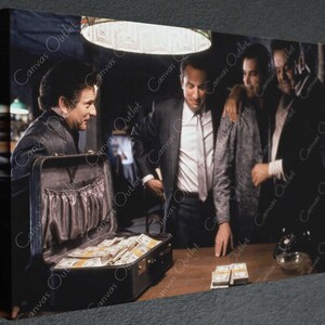 Goodfellas Iconic Money Movie Scene Canvas Print Fine Art Photography ...