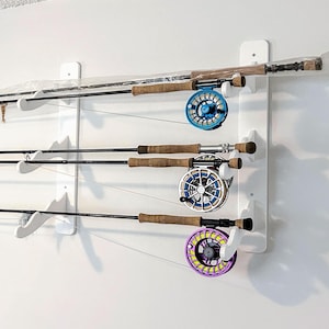 Fly Rod Wall Storage & Display - Etsy