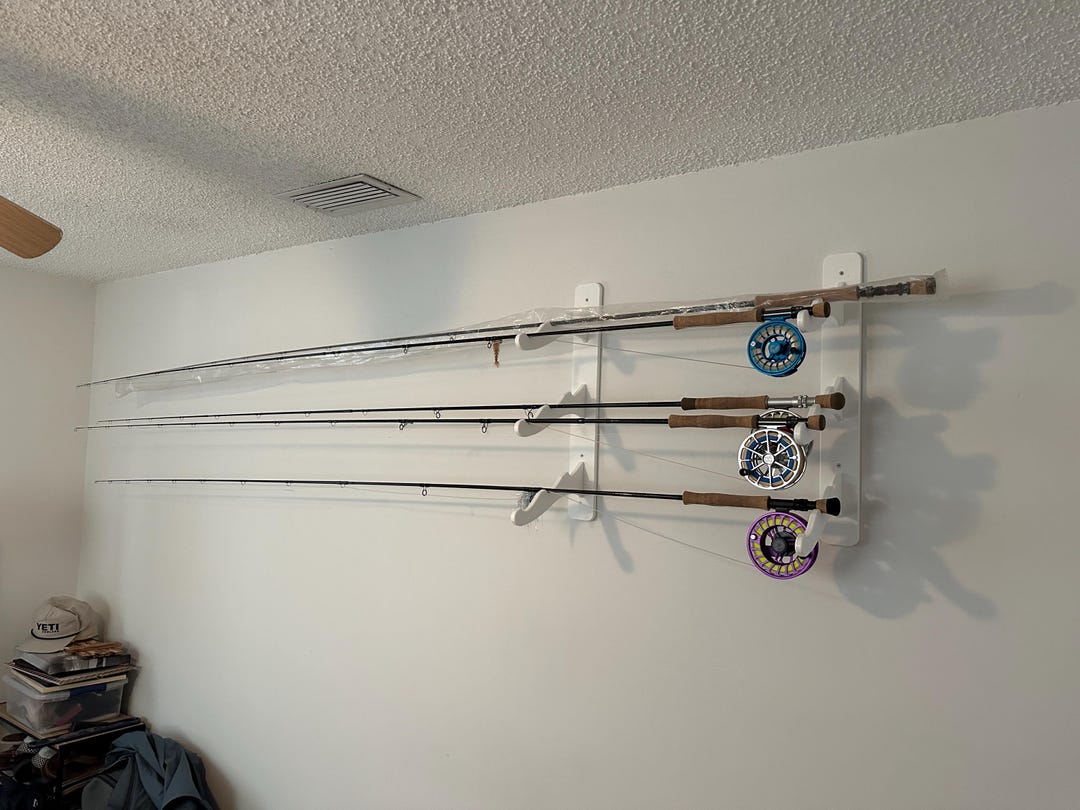 Fly Rod Wall Display & Storage - Etsy