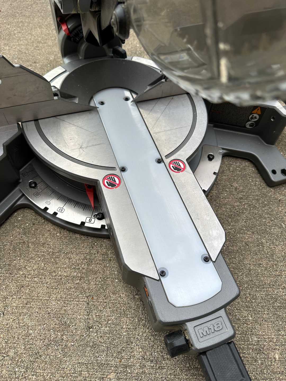 MILWAUKEE 10" Miter Saw - Custom Insert - Etsy
