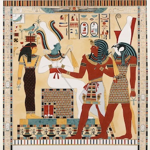 Egyptian Art Digital Printable Posters, Egyptian Art Posters, Egyptian ...