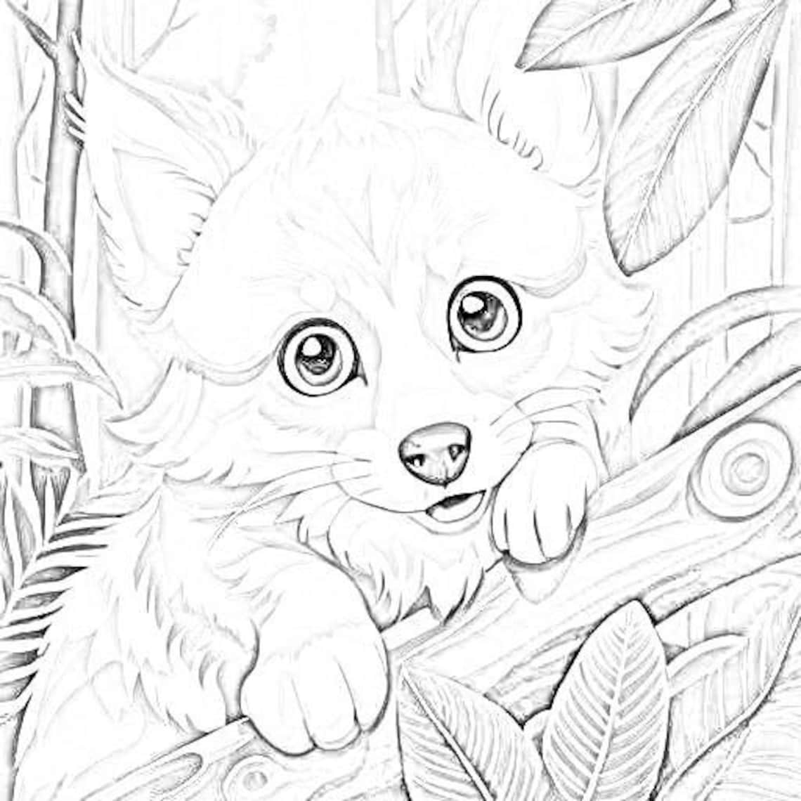 Coloring Pages Animals and Nature, Coloring Book, Animals Coloring ...