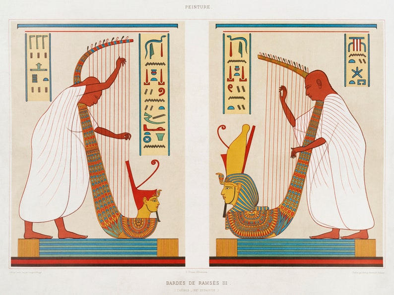 Digital Posters of Egyptian Paintings, Digital Jpg Files Ready to ...