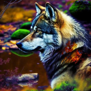 Wolves Posters, Digital Download, Wolf Art Wall, Wolves Home Decor ...