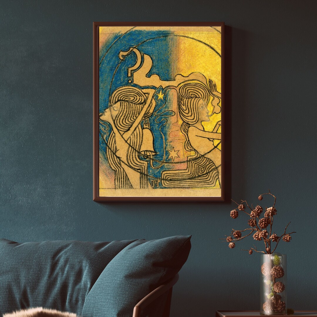 Printable Posters of Famous Paintings of Jan Toorop, Digital Posters ...