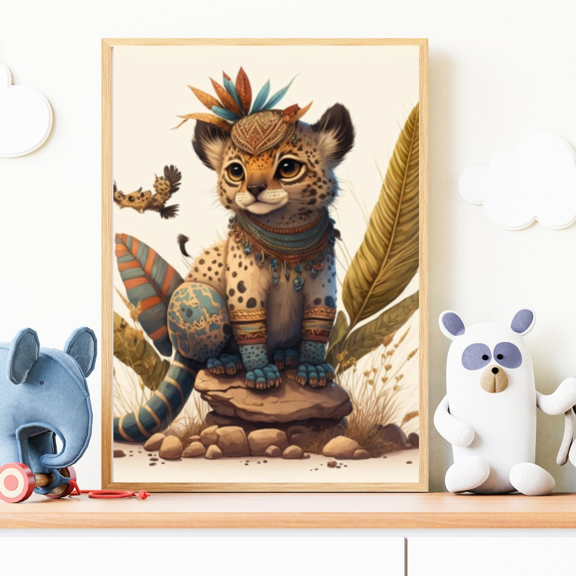 Cute Animal Posters for Kids Room, Digital Download Posters, Baby Room ...