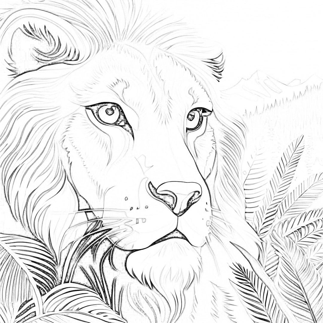 Coloring Pages Animals and Nature, Coloring Book, Animals Coloring ...