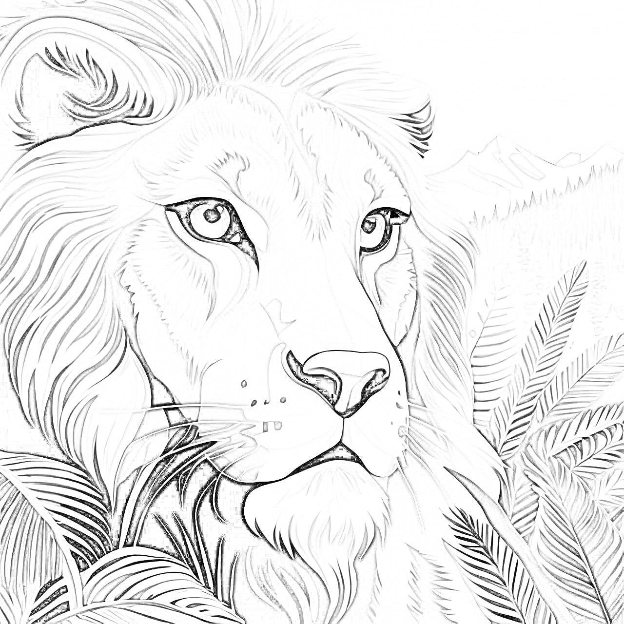 Coloring Pages Animals and Nature, Coloring Book, Animals Coloring ...