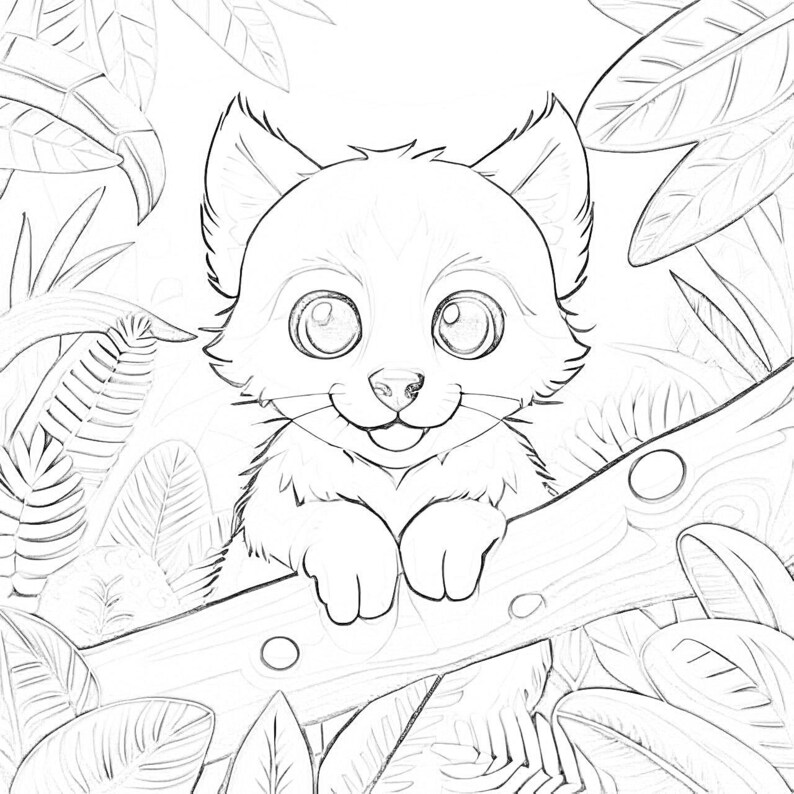 Coloring Pages Animals and Nature, Coloring Book, Animals Coloring ...