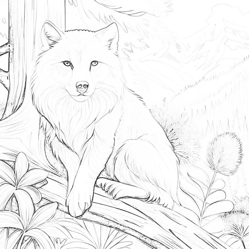 Coloring Pages Animals and Nature, Coloring Book, Animals Coloring ...