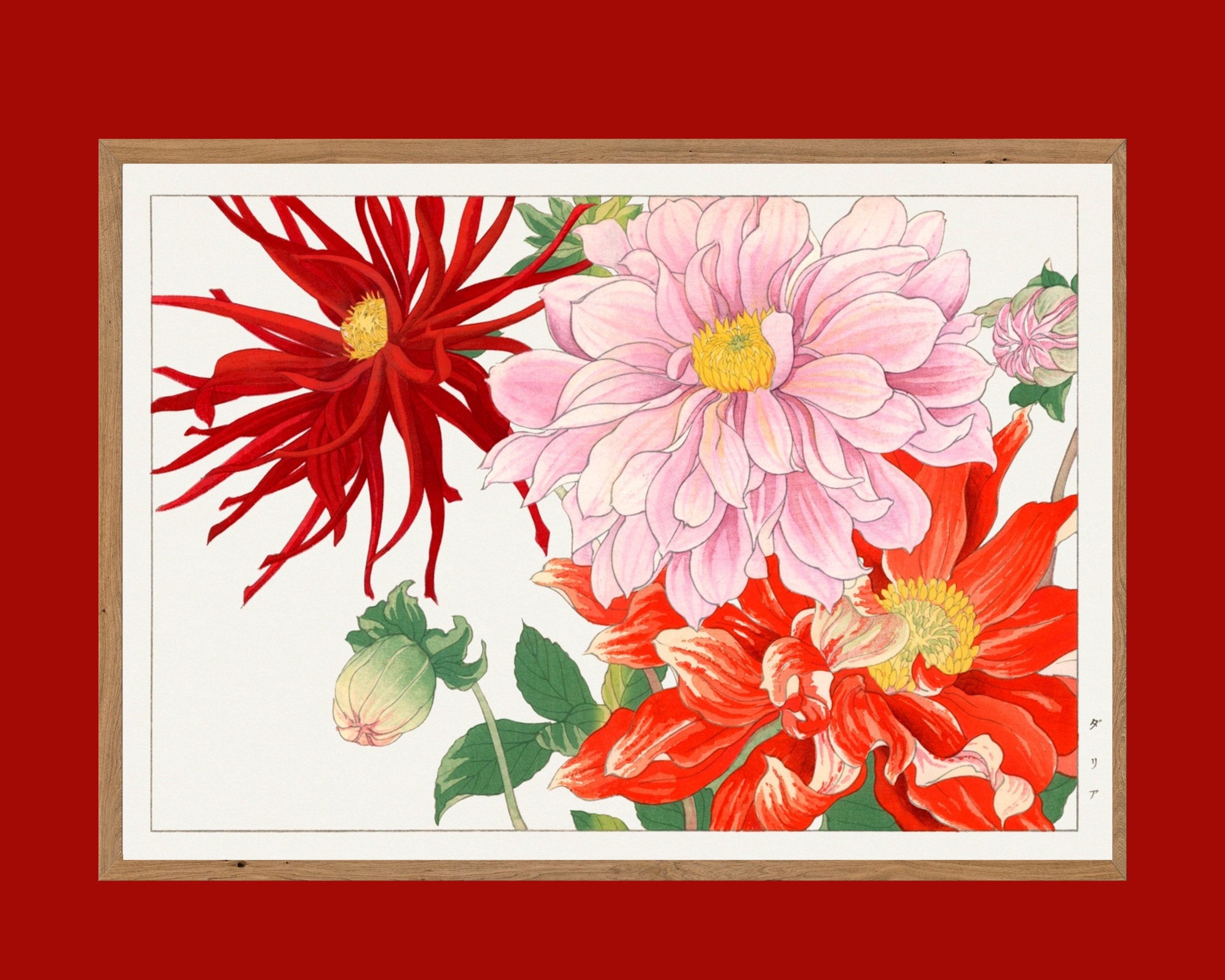 Floral Posters Printable Digital Jpgs Posters of Flowers - Etsy