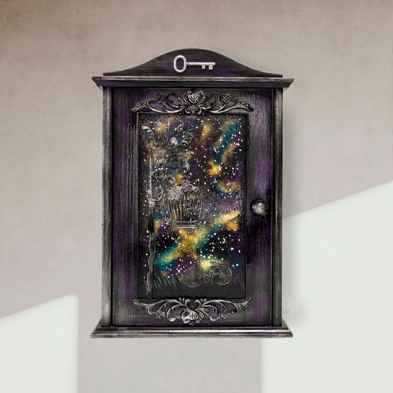 Oblivion Wooden Key Box, Key Holder, Key Storage Box, Key Holder for ...