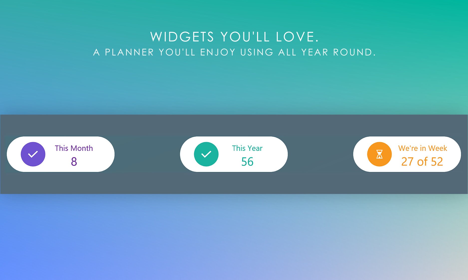 Year Planner for Tasks & Projects With Management Dashboard - Etsy