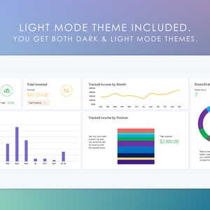 Portfolio Dividend Planner & Tracker for Excel | Investing | Stocks ...