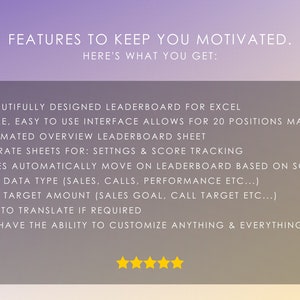 Leaderboard Dashboard for Excel | Competition | Rankings | Standings ...
