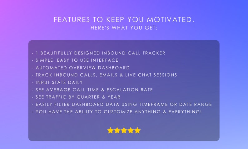 Inbound Call Tracker Spreadsheet Excel Template Call Center Track Your