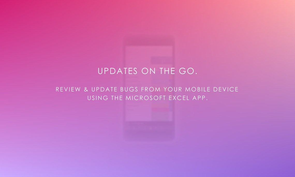 Bug Tracker Spreadsheet Excel Template for Issue Tracking Project ...