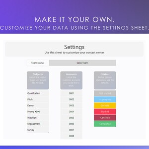 Outbound Call Tracker Spreadsheet Excel Template - Outreach - Track ...