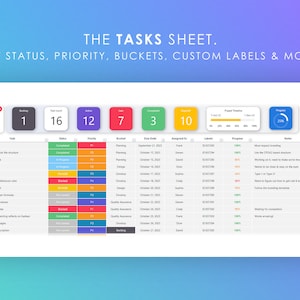 Kanban Board for Excel | Bucket & Status Boards | Project Manager ...