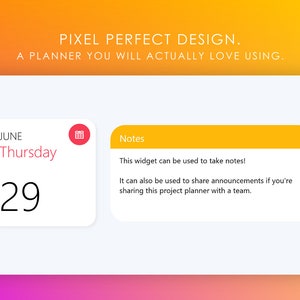 Project Planner With New Widget Management Dashboard | Excel Template ...