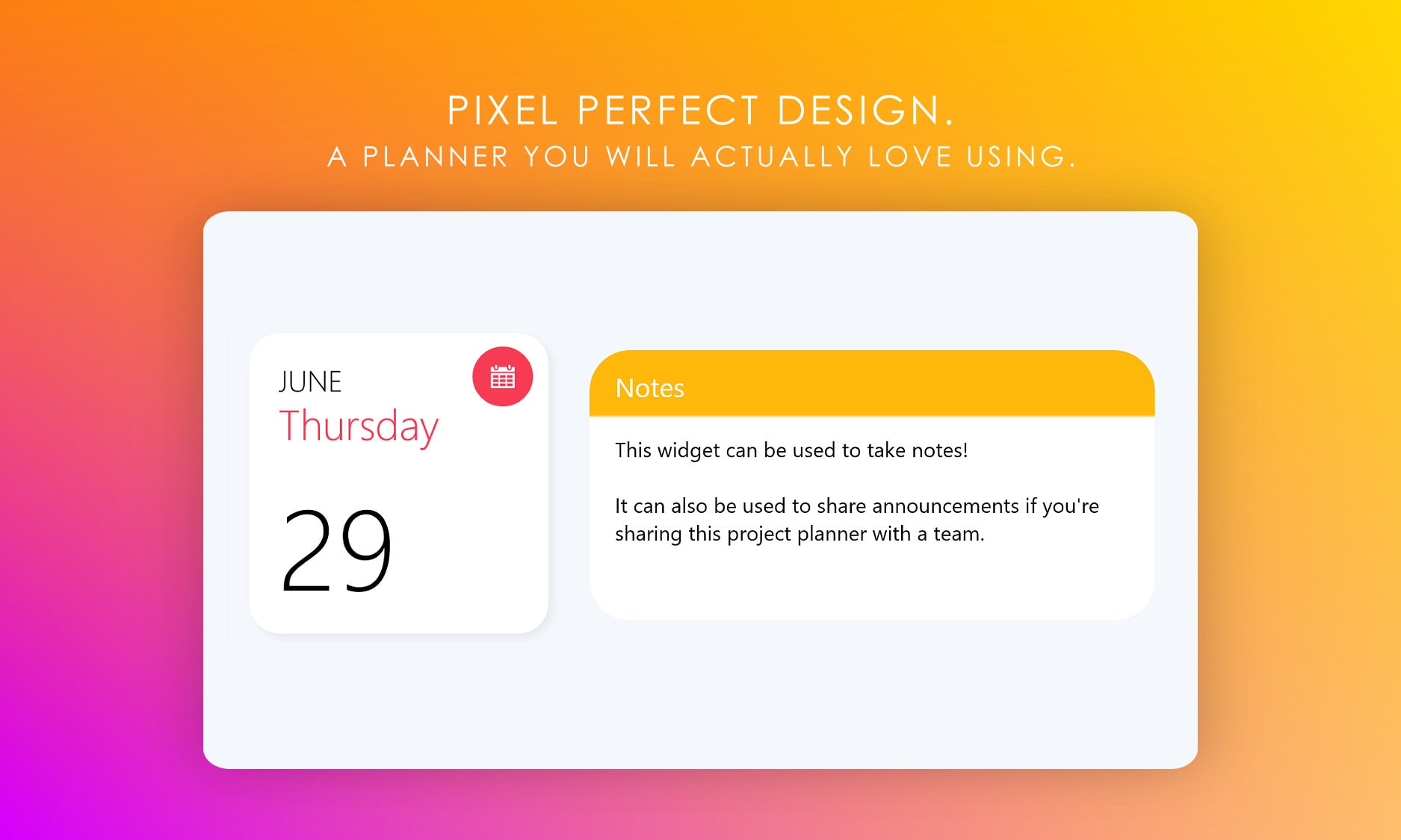 Project Planner With New Widget Management Dashboard Excel - Etsy Canada
